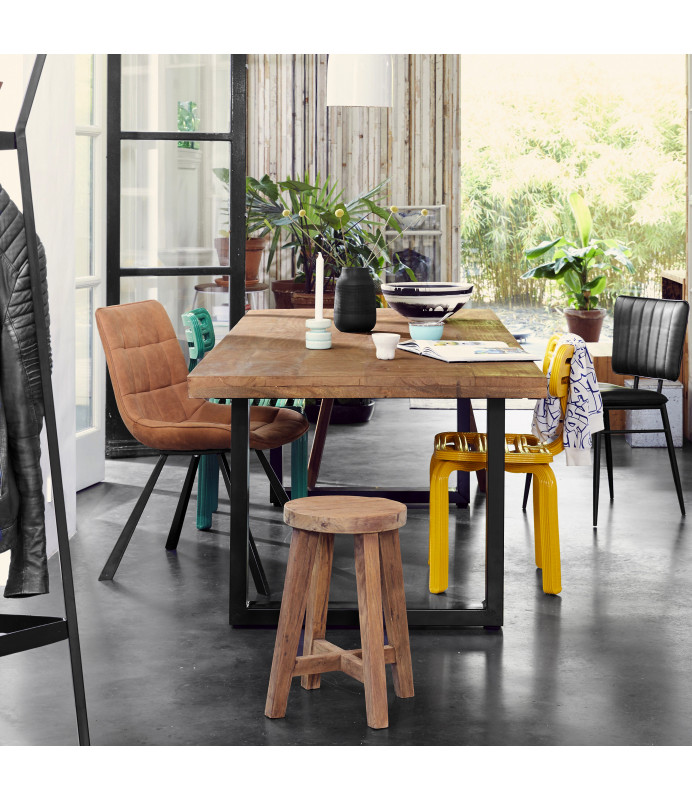 MANAS-Table à manger 10/12 personnes L240, Manguier massif et Archi